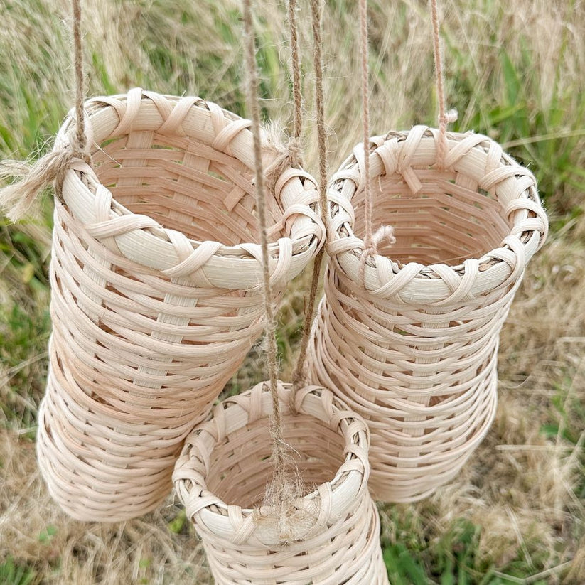 Hanging Flower Vase Basket Weaving Kit – Textile Indie