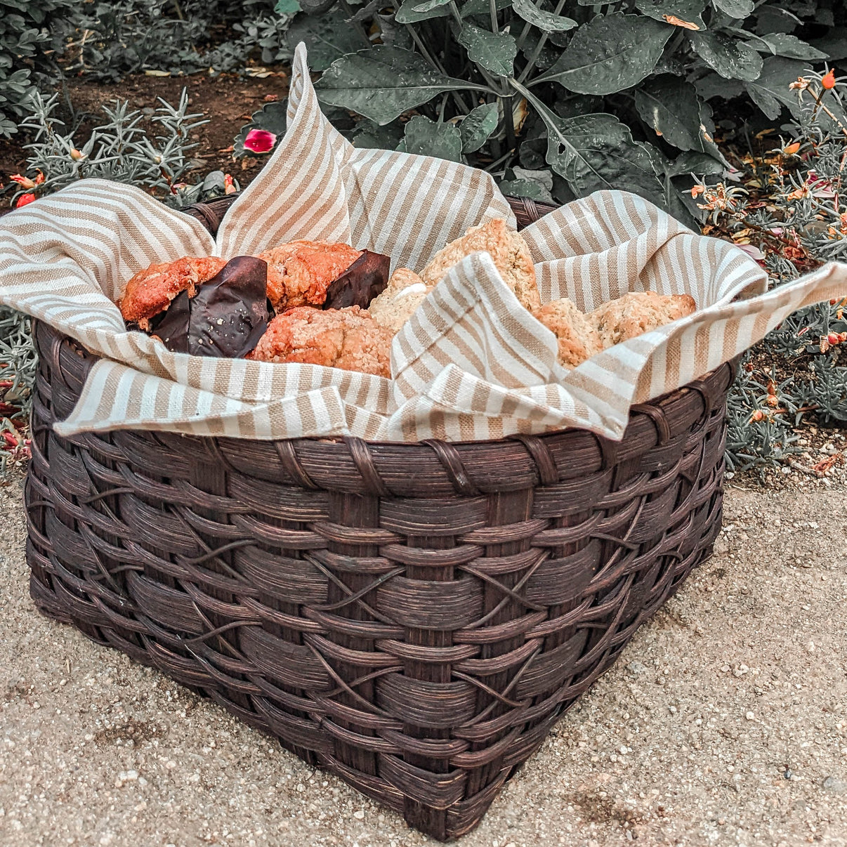 Cross-Stitch Napkin Basket Weaving Kit – Textile Indie
