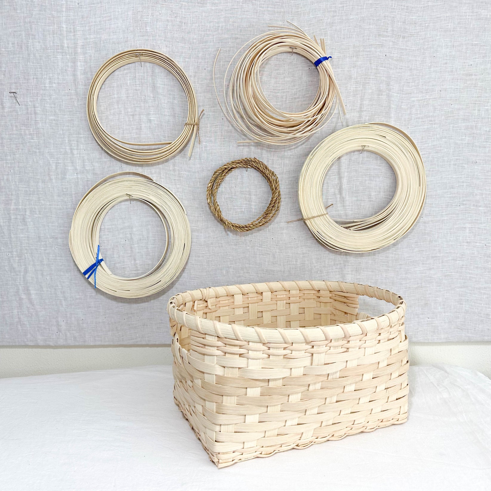 Handled Storage Basket Weaving Kit – Textile Indie