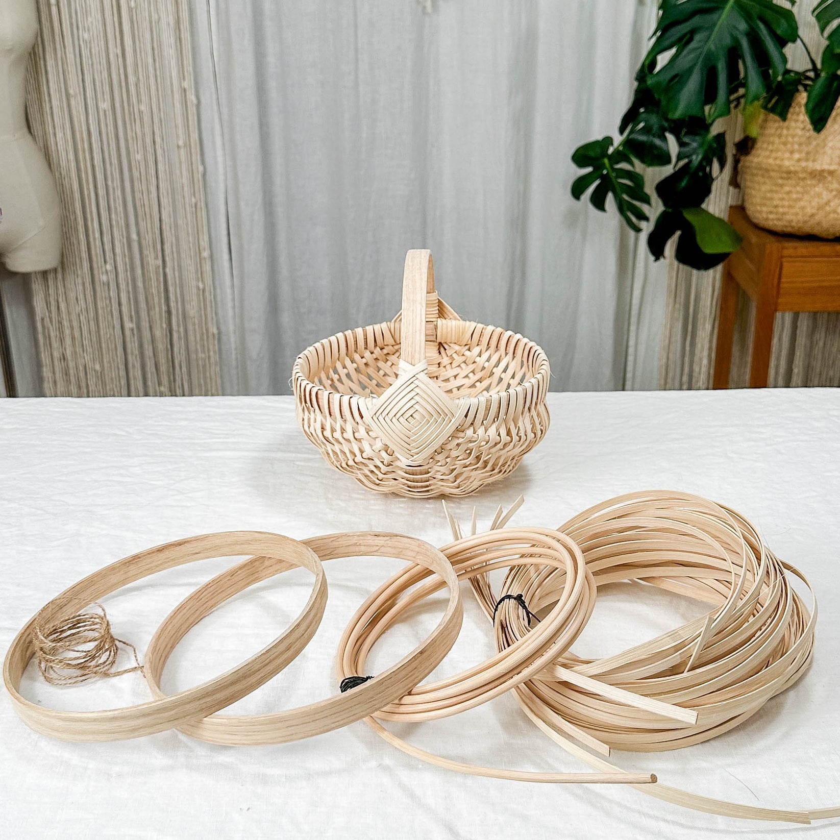 Small Melon Basket Weaving Kit – Textile Indie